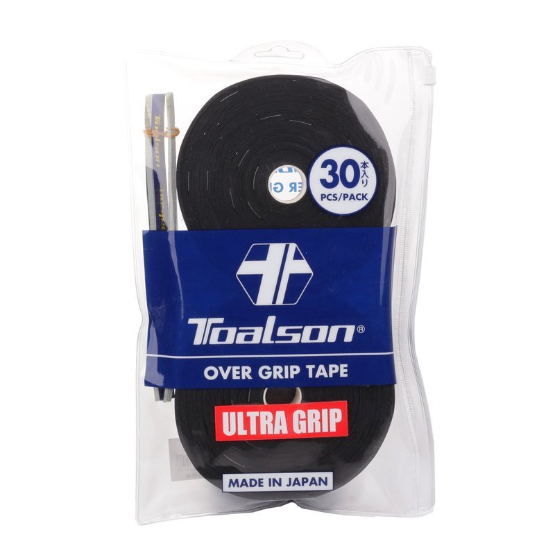 Toalson Ultra Grip 30Pack Black - Owijki do rakiet badminton - sklep